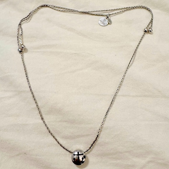 Alex and Ani | Jewelry | Alex And Ani Anchor Silver Pendant Necklace ...